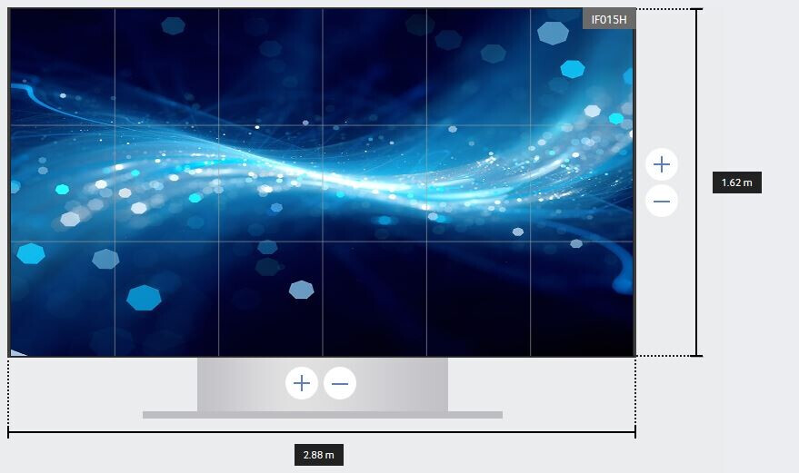 Samsung Smart LED Signage IF015HS Full-HD Paket LED-Wall 1.5mm Pixel ...