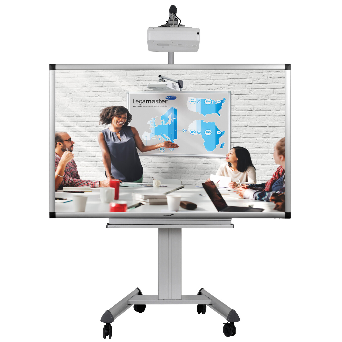 Interaktives Komplettsystem von Legamaster | Beamer-Discount