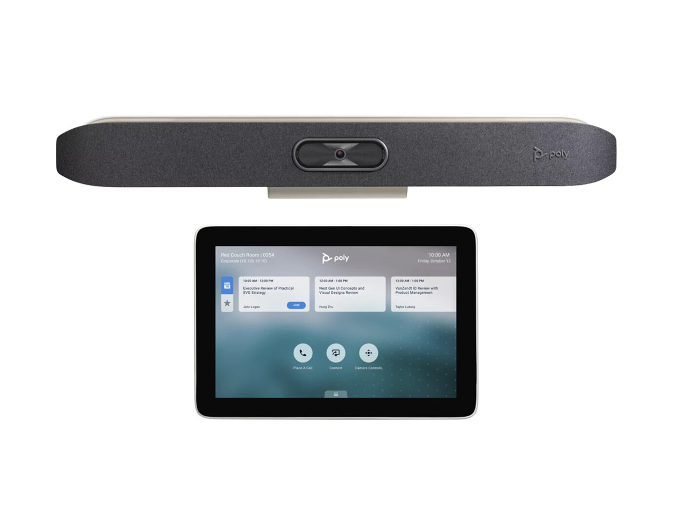 Polycom Poly Studio X50 - Système de vidéoconférence tout-en-un, livré