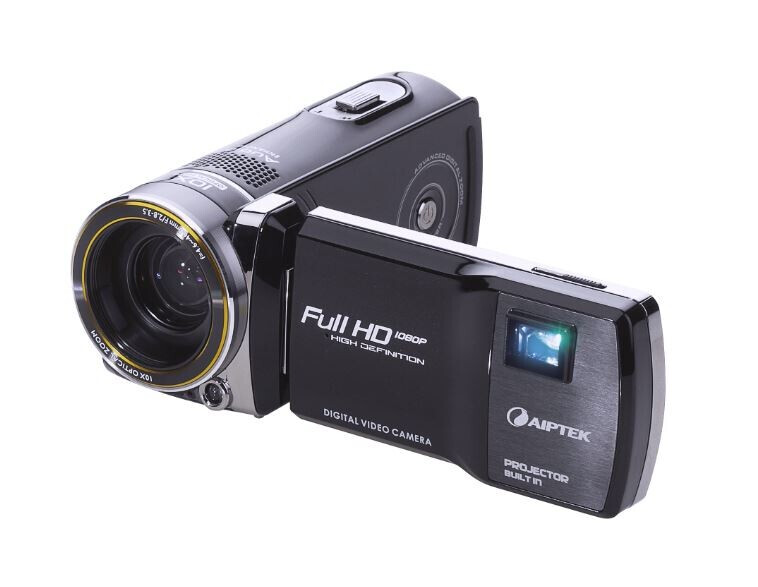 Aiptek ProjektorCam C 25 Mini Beamer mit 25 ANSI-Lumen und VGA Mini ...