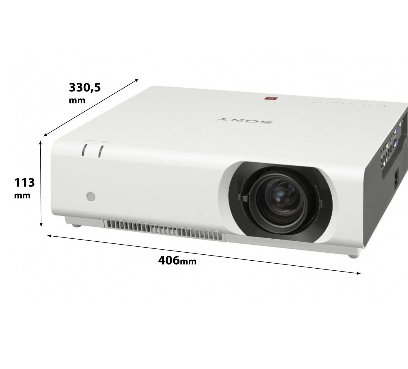 Sony VPL-CW256 Business Beamer mit 4500 ANSI-Lumen und WXGA Auflösung ...