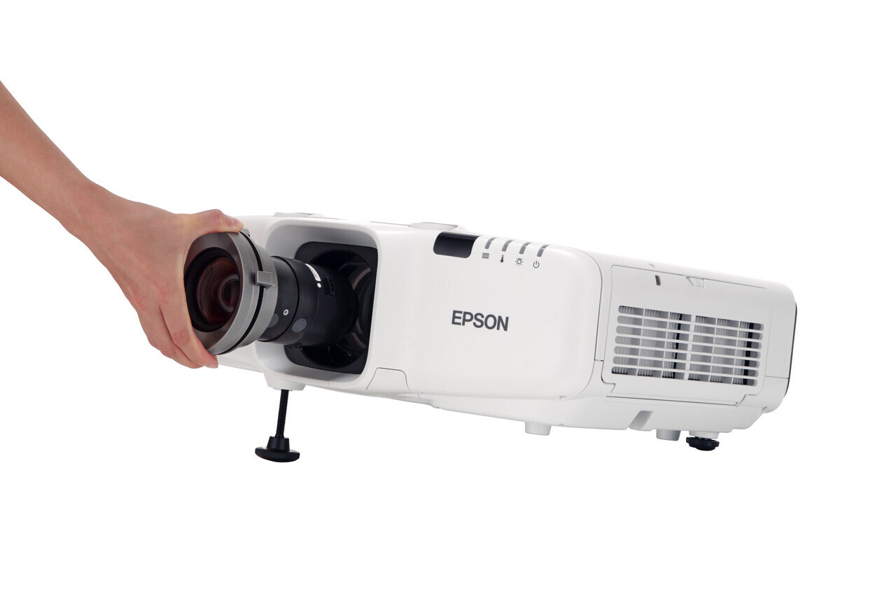 Epson EB-G6050W Installationsbeamer mit 5500 ANSI-Lumen und WXGA ...