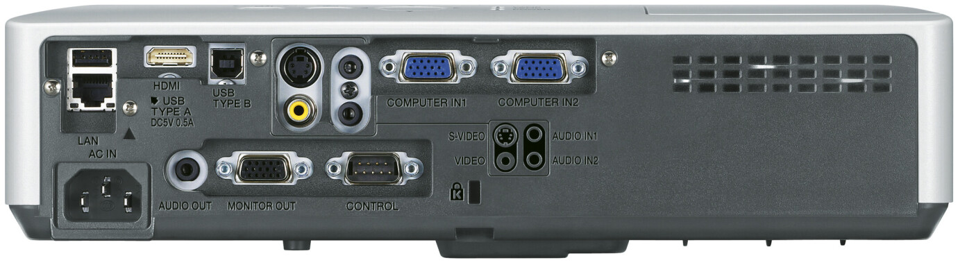 Hitachi CP-X2021WN Beamer mit 2200 ANSI-Lumen und XGA Auflösung ...