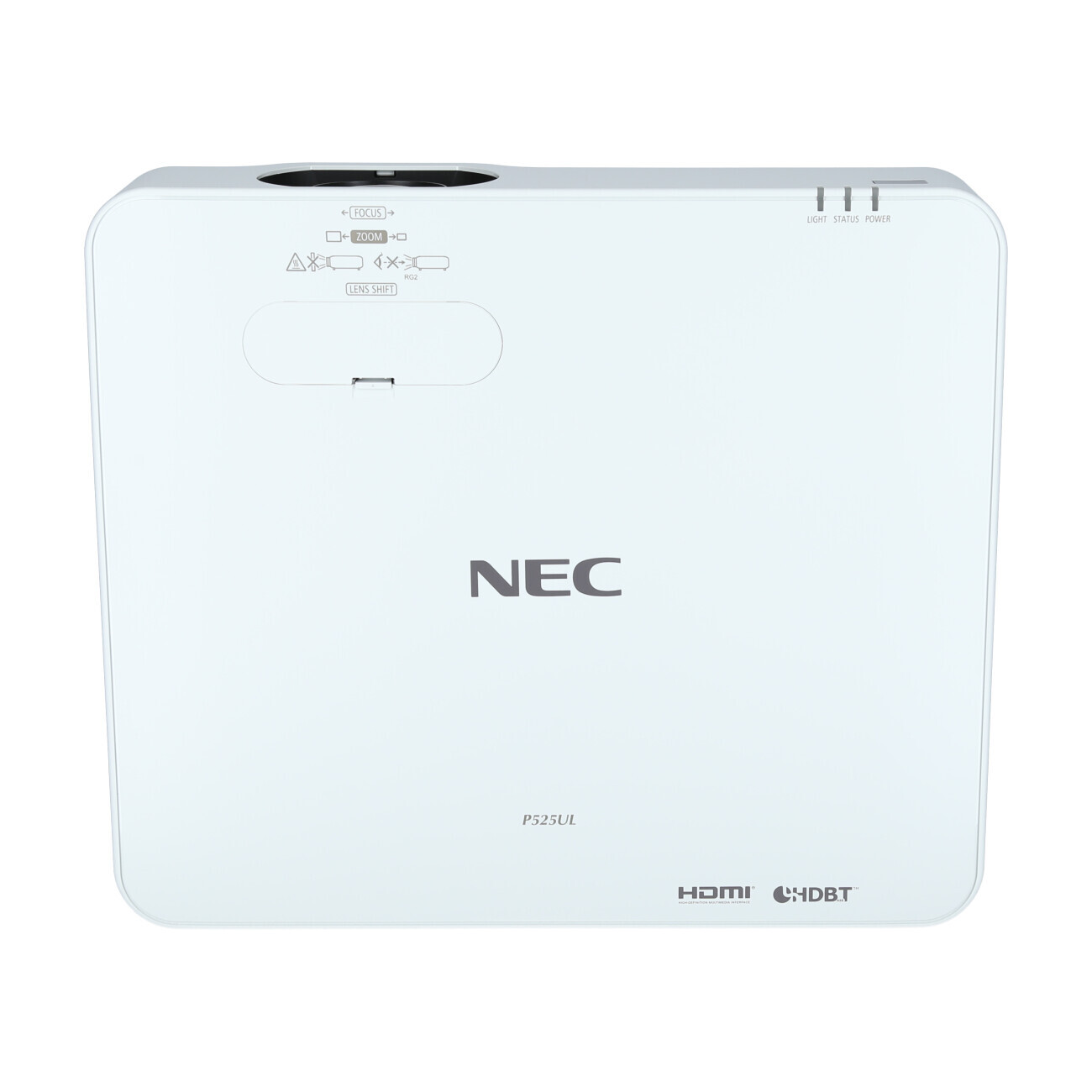 NEC P525UL weiß Beamer 5000 Lumen mit WUXGA Auflösung Installations ...