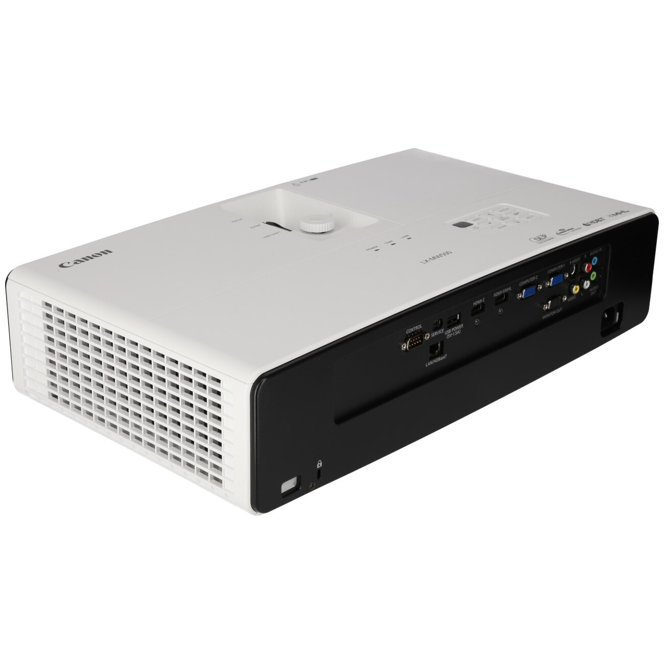 Canon LX-MW500 Installationsbeamer mit 5000 ANSI-Lumen und WXGA ...