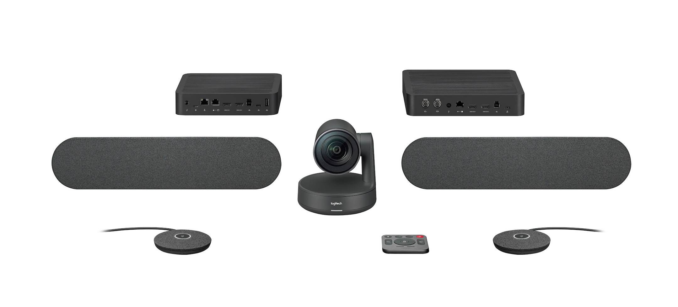 Logitech Rally Plus Kit voor videoconferenties